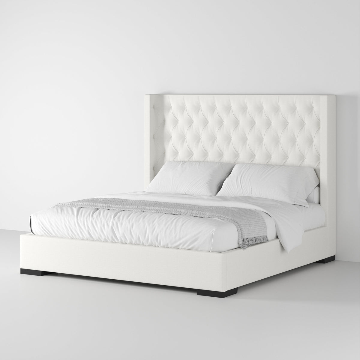 Stella Platform Bed | Custom Modern Luxury Bed for Living – Candace ...